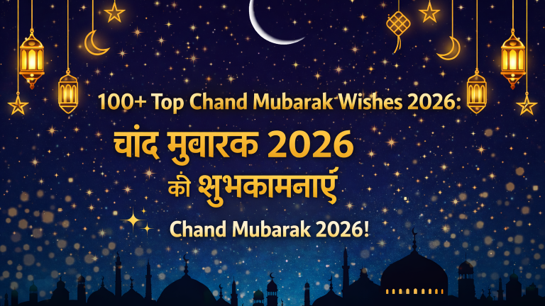 100+ Top Chand Mubarak Wishes 2026: चांद मुबारक 2026 की शुभकामनाएं ...